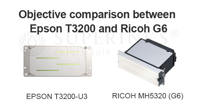 About Epson T3200 and Ricoh G6, we look at the advantages and ...